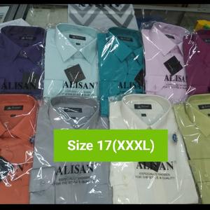 Jual kemeja alisan polos ukuran jumbo lengan panjang STORE BEAUTY - 16 ...