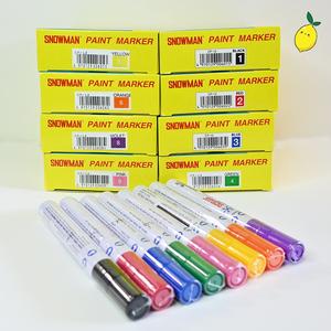 Jual Spidol Permanen Snowman Paint Marker Warna - Blue - Kota Pontianak ...