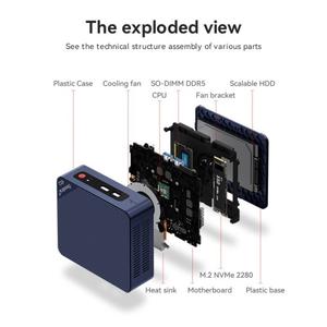 Jual Mini Pc Beelink Eq12 N100 Intel Alderlake 16/500Gb Nvme Windows 11 ...