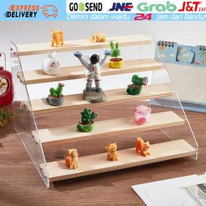 Jual Stand Display Rack Action Figure Diecast Rak Susun Akrilik Kayu ...