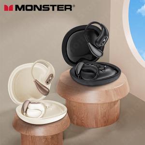 Jual Monster Open Ears AC210 Earphones OWS Fully Open Earloop Earphones ...