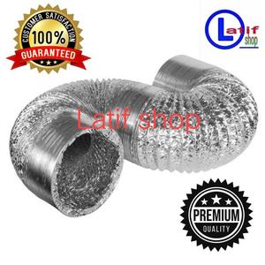 Jual Flexible Ducting 4 inchi / Pipa Exhaust , AC 4 in/pipa aluminium ...