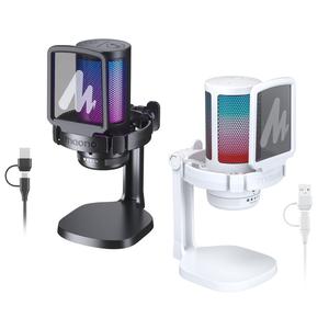 Promo MAONO DGM20 DM20 USB Condenser Microphone RGB Gaming + Noise ...