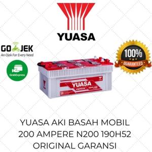 Jual YUASA PAFECTA AKI BASAH MOBIL BUS GENSET FORKLIFT 200AH 12V N200 Best - Kota Surabaya ...