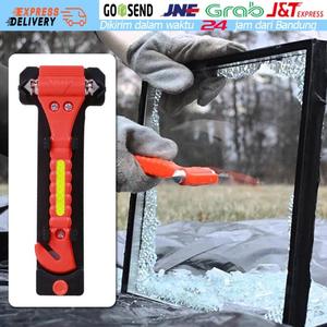 Jual Alat Bantu Pecah Kaca Palu Pemecah Kaca Mobil Emergency Hammer ...