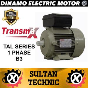 Jual DINAMO ELECTRIC MOTOR TRANSMAX TAL 2P 0,18KW 0,25HP 1 PHASE SINGLE PHASE 220/240V B3 ...