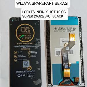 Jual LCD TOUCHSCREEN INFINIX HOT 10 OG SUPER (X682/B/C) BLACK - Kota ...