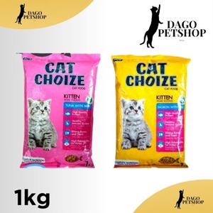 Jual CAT CHOIZE KITTEN 1KG MAKANAN KUCING KITTEN TUNA/SALMON - SALMON ...