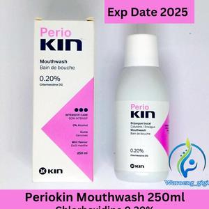 Jual Perio Kin Periokin Mouthwash Mouth Wash Obat Kumur Chlorhexidine ...