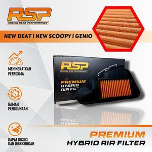 Jual RSP PREMIUM HYBRID AIR FILTER HONDA BEAT NEW 2020, SCOOPY NEW ...