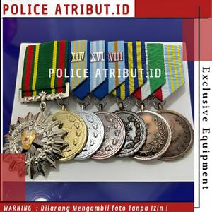 Jual Satyalencana Mendali PDU Set TNI AD Nararya 8 16 24 Tahun Seroja ...