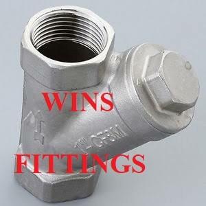 Jual Y strainer valve 1" 1 inch SS 316 drat stainless steel cf8m SS316 ...