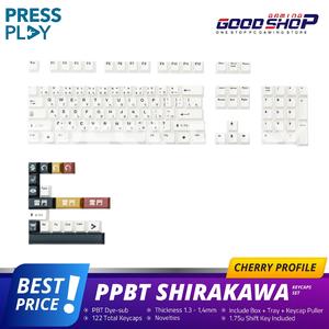 Jual Ppbt Shirakawa Pbt Dye Sub Keycap Set Japanese Root By Press Play ...