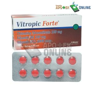 Jual VITROPIC FORTE 1 STRIP 10 TABLET - Jakarta Timur - Apotek Sahabat ...