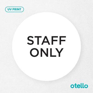 Jual staff only | sign board akrilik | staff only sign label - Jakarta ...