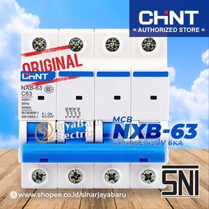 Jual Mcb Chint Nxb-63 4P 1A 2A 4A 6A 10A 16A 20A 25A 32A 40A 50A 63A - 32A - Jakarta Barat ...