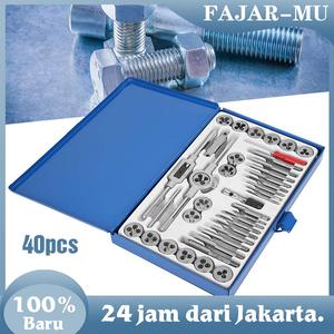 Jual 40 Pcs Tap Die Set Tap Ulir Baut Hand Tap And Dies Set Tap Set ...
