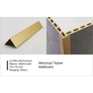 Jual [BAGUS] - Lis Gold Alumunium Aksesoris Wallboard | POPULER - LIS ...