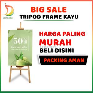 Jual Tri Kayu Standing Frame Kayu Tri Frame Kayu Jati Stand Bingkai ...