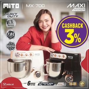 Jual Maxi Mixer Standing Mixer MX700 MX 700 kapasitas 7L GARANSI ...