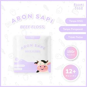 Jual Raami Food Abon Sapi Anak Premium Penambah Nafsu Makan Tanpa MSG ...