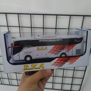 Jual Miniatur Bis Kertas Papercraft Bus EKA Cepat Jetbus 5 SHD hino rm ...