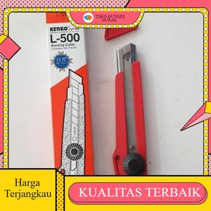Jual Pisau Cutter Kater Besar KENKO L-500 / Pemotong Kertas Tajam ASLI ...
