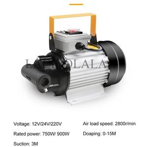Jual Pompa Oli Mesin 220V 750W Solar Elektrik Diesel Transfer Pump 70L/Min Gear Pump Hydraulic ...