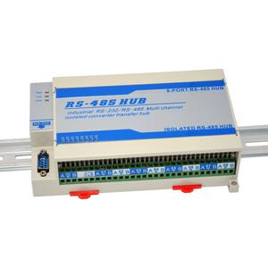 Jual Lightning Protection Isolation Bidirectional 8CH 8Port RS485 Hub ...
