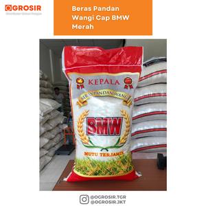 Jual Beras Bulat Pandan Wangi Cap BMW 10KG - Jakarta Pusat - PT Picto ...