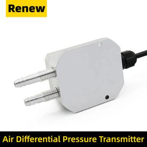 Jual Air Differential Pressure Sensor 4-20ma Pressure Difference Transmitter Micro Pressure ...