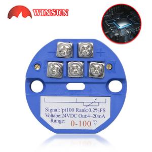 Jual Modul Pemancar Sensor Suhu RTD PT100 DC 24V 4-20MA 0-10V - Jakarta ...
