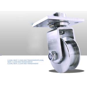 Jual 304 Stainless Steel V U H Shaped Omni-wheel Universal Pulley ...