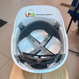 Jual Helm Safety NSA Vented Putih Fastrack Safety Helmet SNI Ventilasi ...