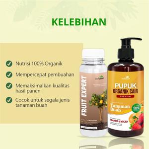 Jual Infarm - Paket Pupuk Pelebat Buah Organik Poc Buah Dan Fruit ...