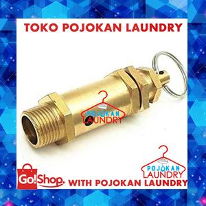 Jual SAFETY VALVE 1/2 INCH/KRAN SAFETY VALVE/KRAN OTOMATIS SETRIKA UAP ...