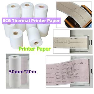 Jual 50mm*20m EKG Electrocardiograph Thermal Printer Paper Recording ...