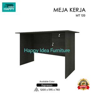 Jual Happy Idea - Meja Tulis Murah Panjang 120 Cm 1/2 Biro Meja Belajar ...