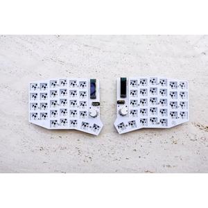 Jual VIAL Support Sofle Layout Split Keyboard Ergo RGB Wired Model ...