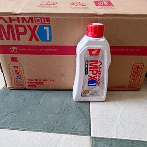 Jual Oli Mpx1 OIL Mesin MPX 1 AHM Honda 10W-30 Isi 800ml x 24 Botol ...