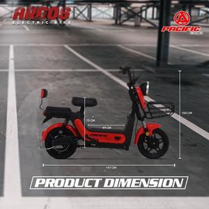 Jual Sepeda Listrik PACIFIC ARGOS Electric E Bike 500 Watt - Orange ...