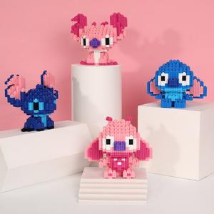 Promo Stitch and Angel Micro Block Mainan Balok Susun Edukasi DIY ...