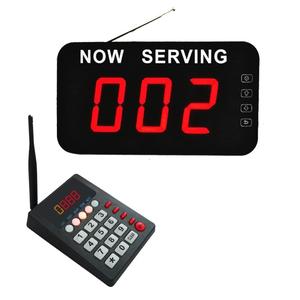Jual Simple Restaurant Queue Wireless Calling System LED Number Display - Jakarta Barat - Hataka ...