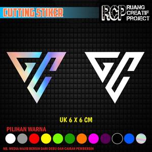 Jual cutting stiker gc / stiker gc / stiker viral - Kota Tangerang ...