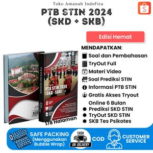Jual Edisi Terbaru Buku PTB STIN 2024 [SKD SKB] Edisi Hemat Soal dan ...