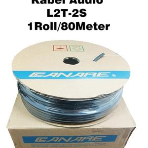 Jual kabel audio mic canare besar 80m 80meter l2t2s stereo 1 roll 1roll ...