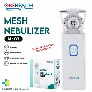 Jual Portable Nebulizer Mesh Onehealth M103 / Alat Uap Nebu Terapi ...