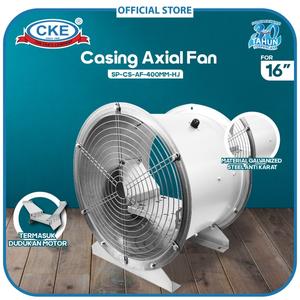 Jual Casing Axial Fan 16 Inch Galvanis Body Kipas Aksial Blower 16 ...