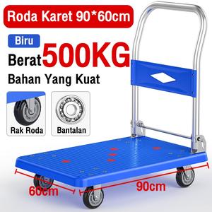 Jual 200/500 KG/Folding Trolley/Folding Trolley/Gallon Trolley/Iron ...