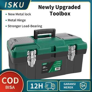 Jual ISKU TOOL BOX PLASTIK 15/18/20 INCH KOTAK PERKAKAS TOOLBOX ...